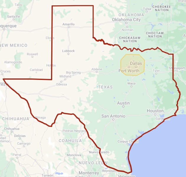 Texas Regions – ASCL